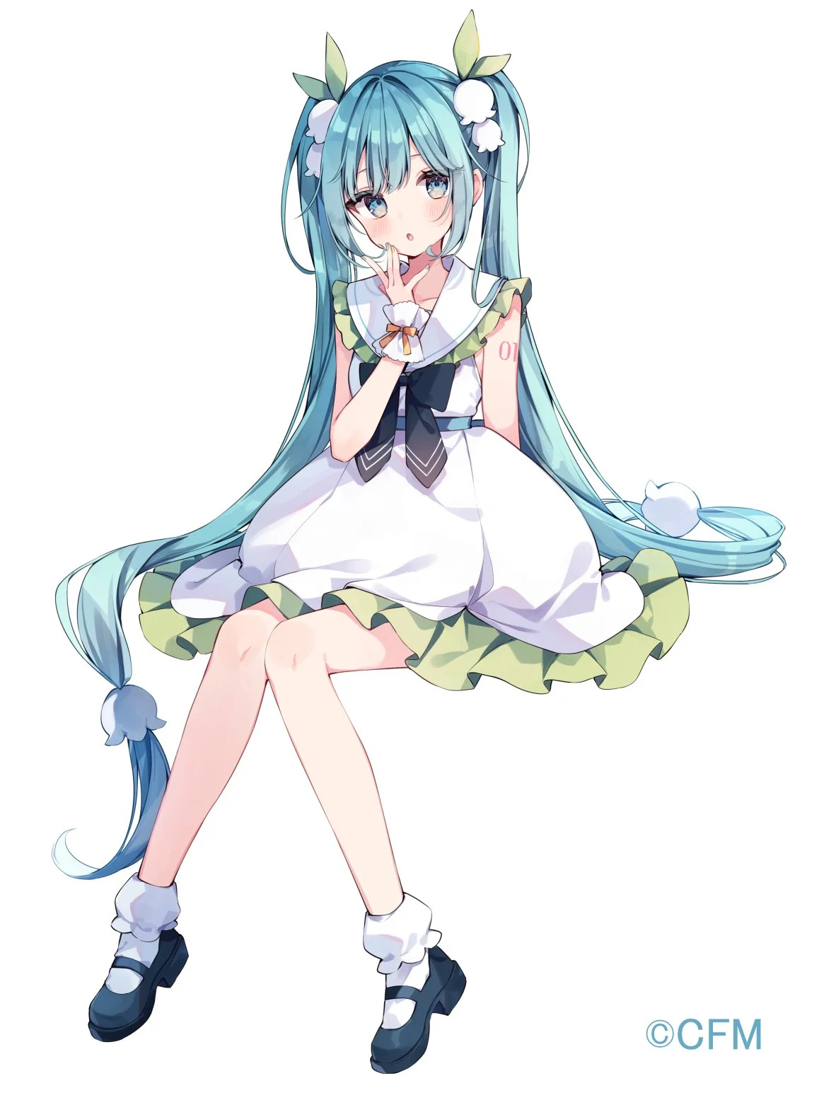 Hatsune Miku Flower Fairy Lily of the Valley Model