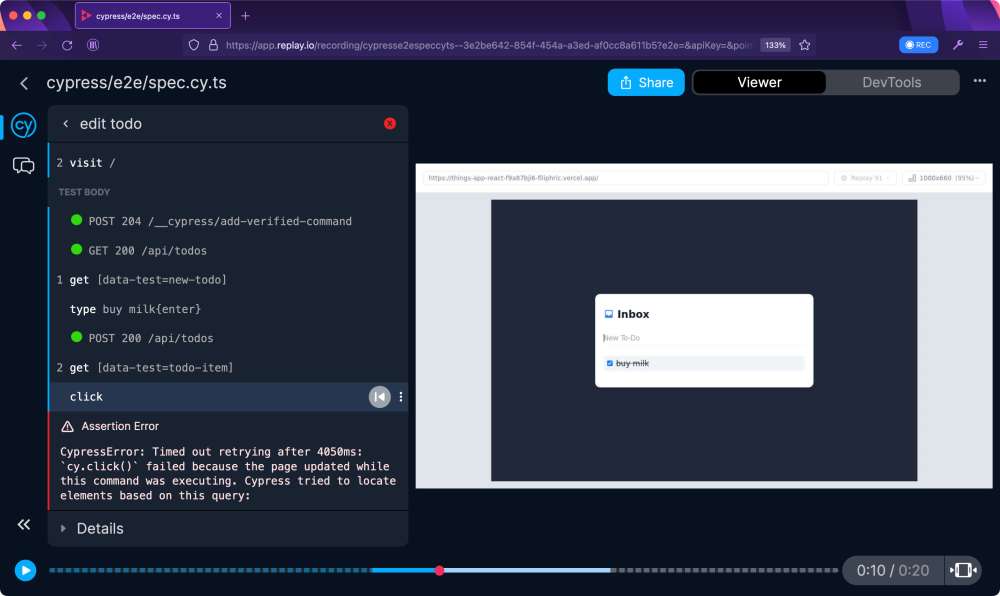 Time-travelling with Replay.io - Filip Hric Filip Hric