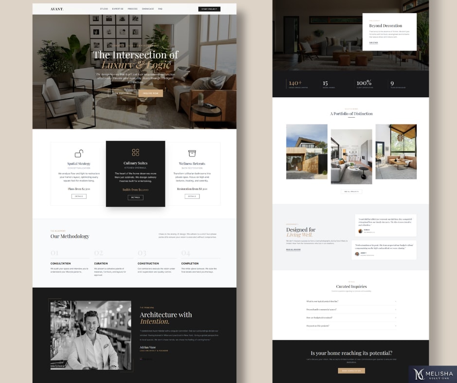 Avant Studios Case Study | Melisha Solutions