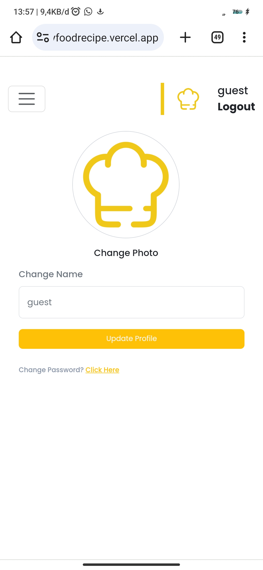 GitHub - ariffebri22/RecipeWEBV2