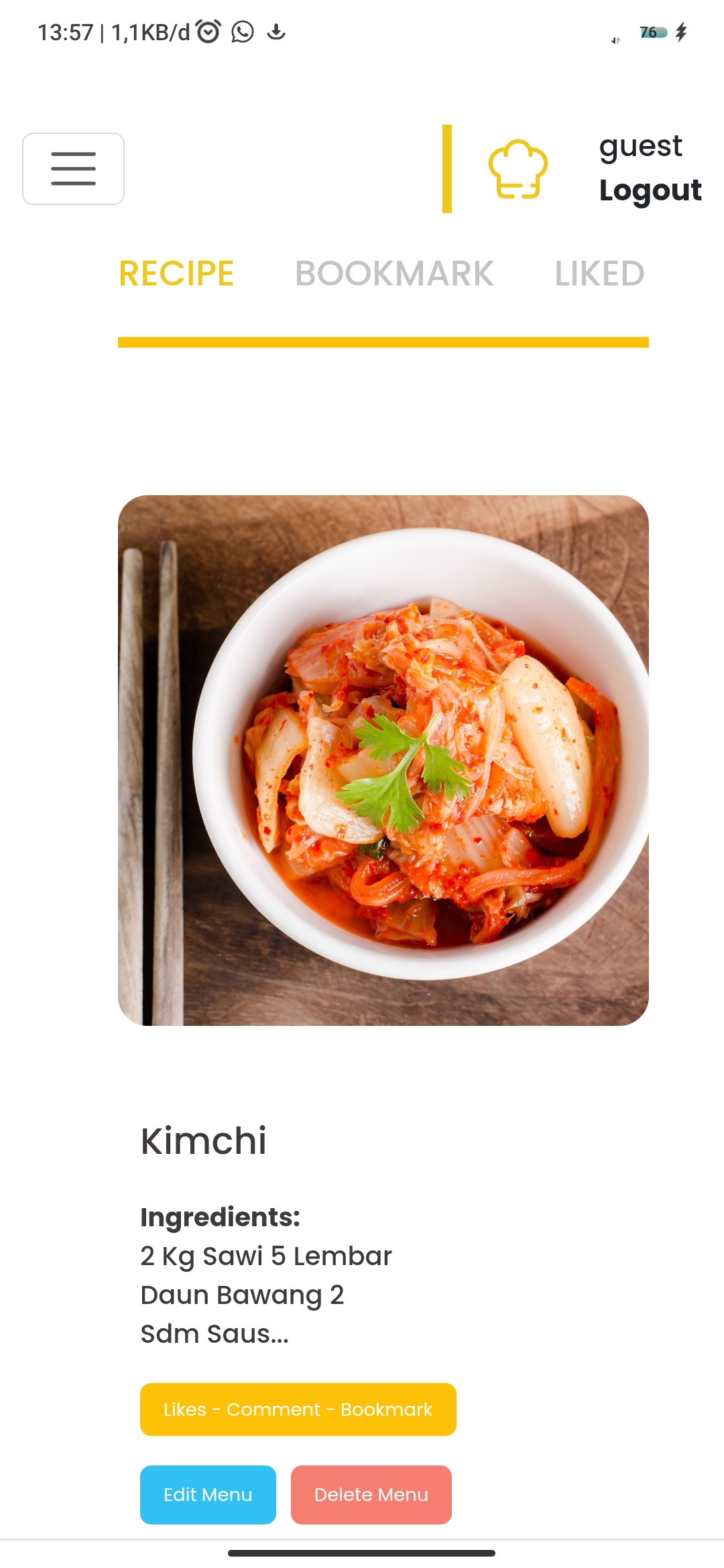 GitHub - ariffebri22/RecipeWEBV2