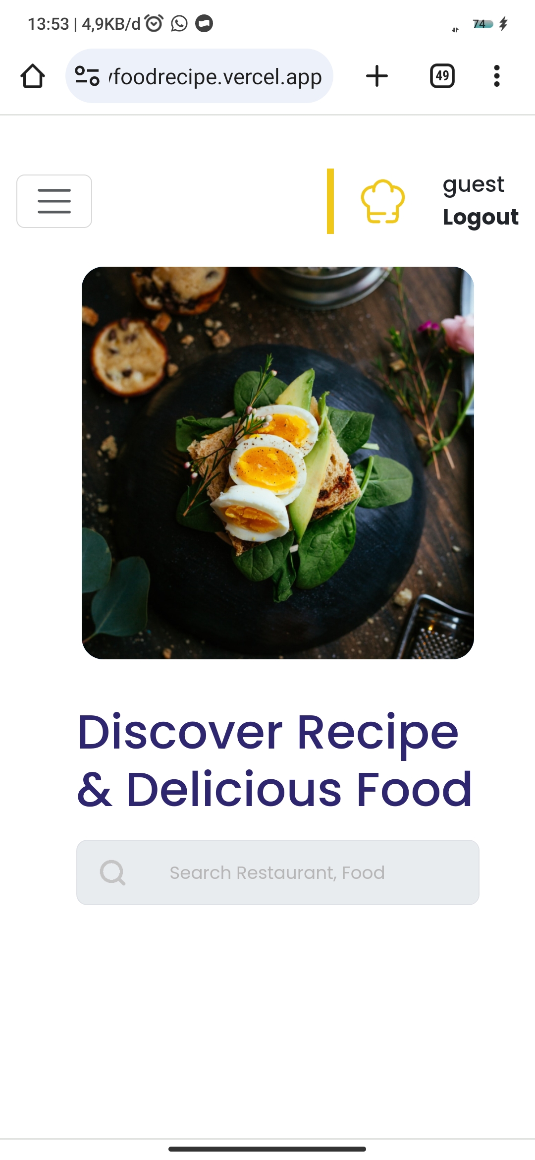 GitHub - ariffebri22/RecipeWEBV2