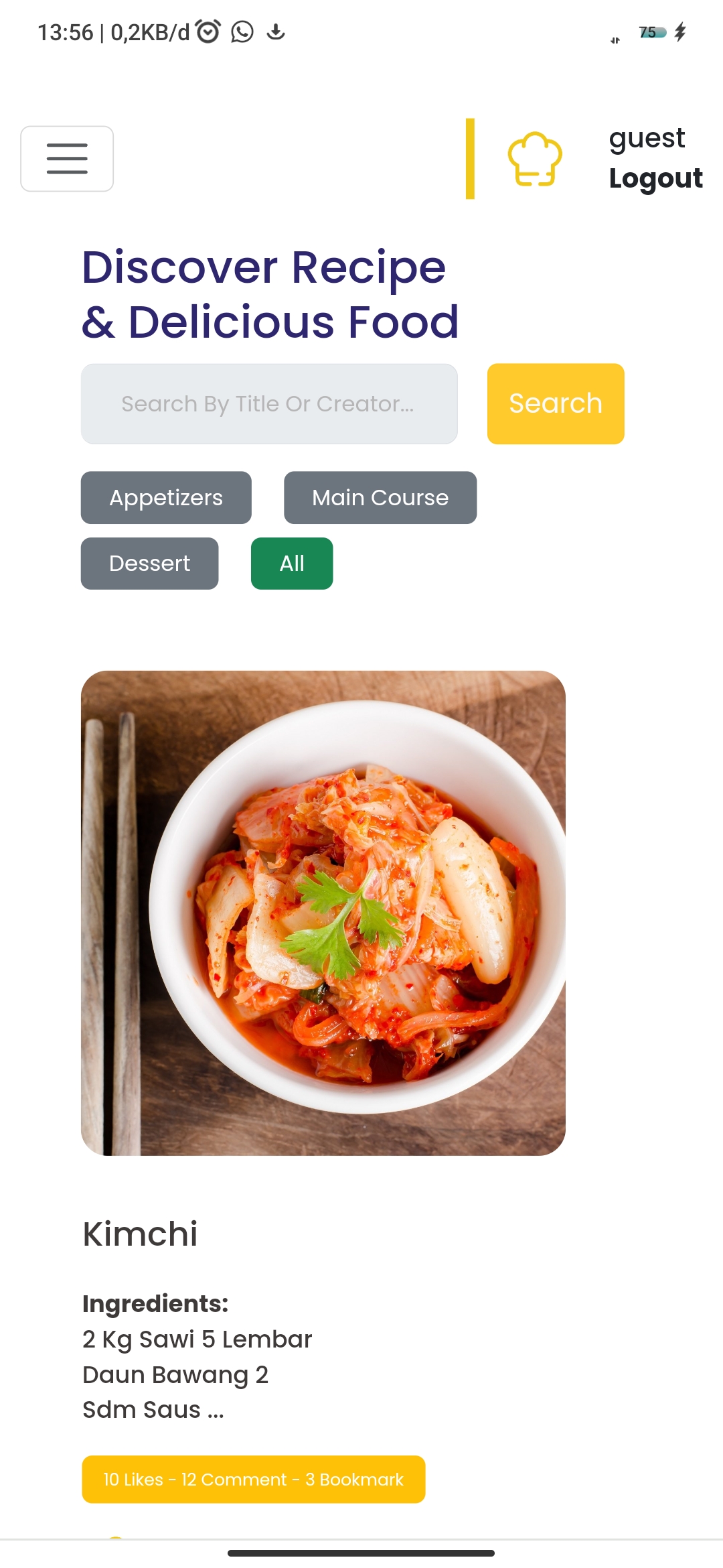 GitHub - ariffebri22/RecipeWEBV2