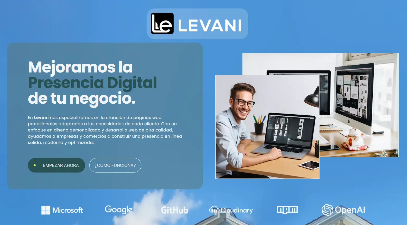 LEVANI | Agencia de Desarrollo web | Diseño web | Consultora Web