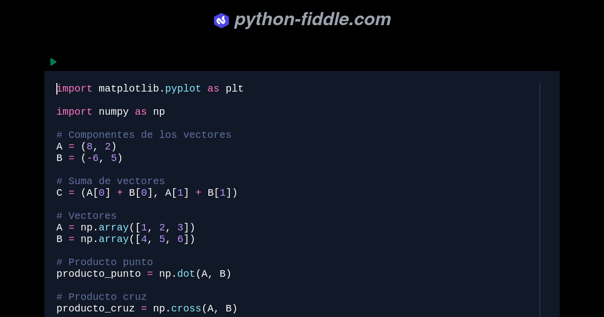 Python-Fiddle: Online Python Compiler, IDE, and Interpreter