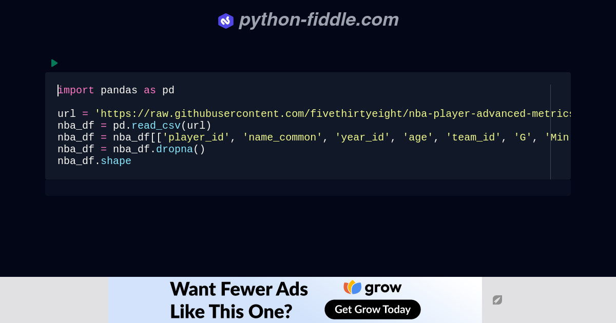 Python-Fiddle: Online Python Compiler, IDE, and Interpreter