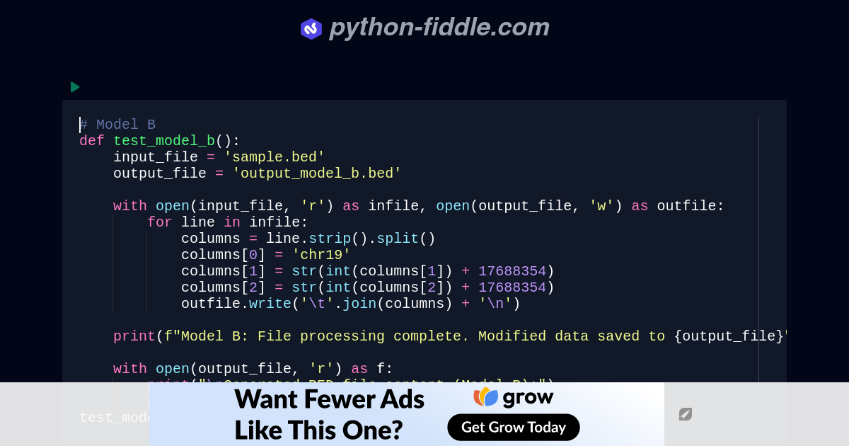 Python-Fiddle: Online Python IDE, Compiler, and Interpreter