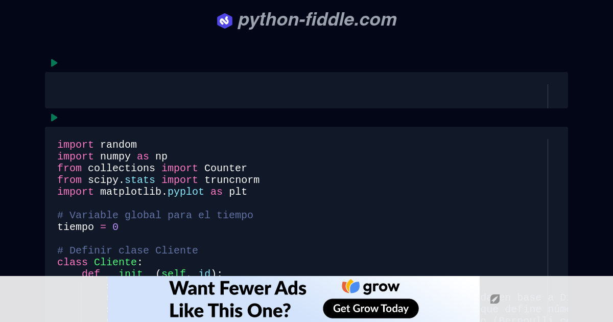 Python-Fiddle: Online Python IDE, Compiler, and Interpreter