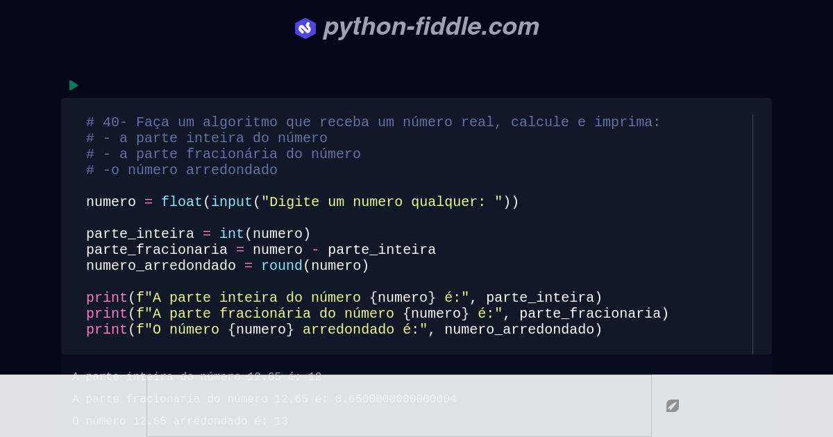 Python-Fiddle: Online Python IDE, Compiler, and Interpreter