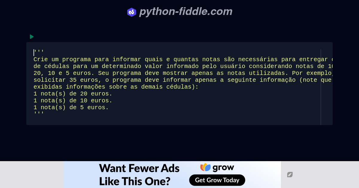 Python-Fiddle: Online Python IDE, Compiler, and Interpreter