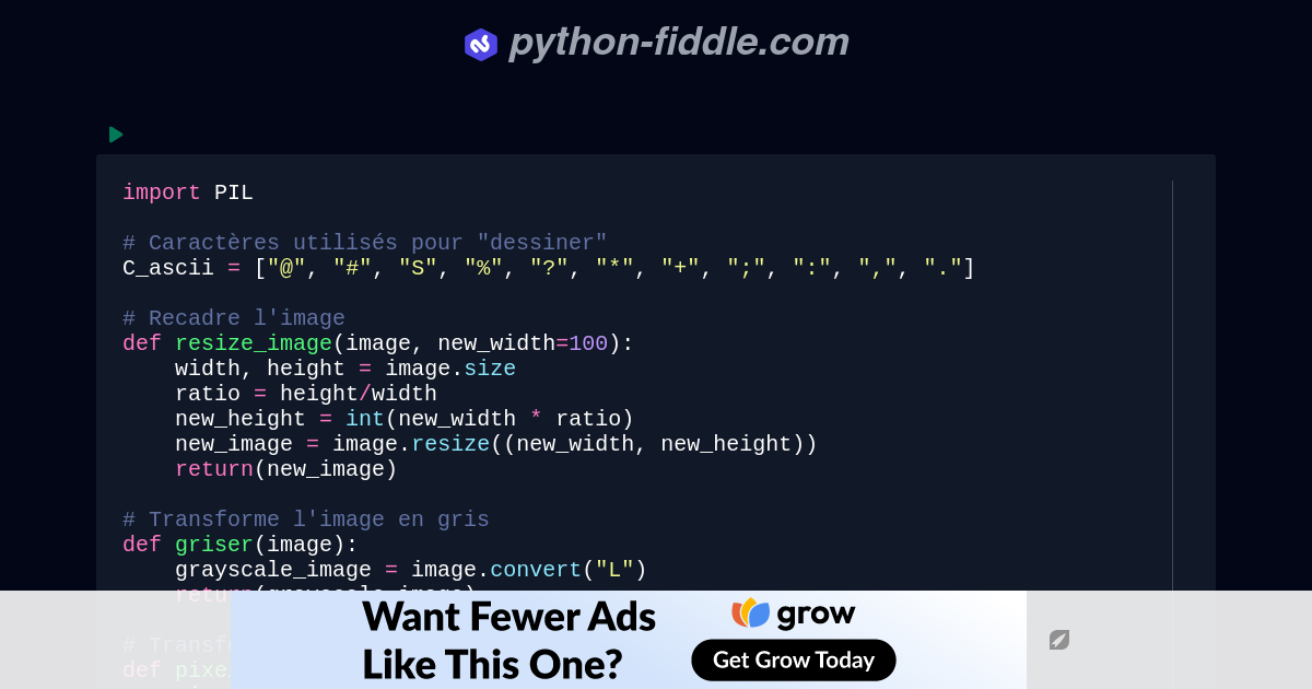 Python-Fiddle: Online Python IDE, Compiler, and Interpreter