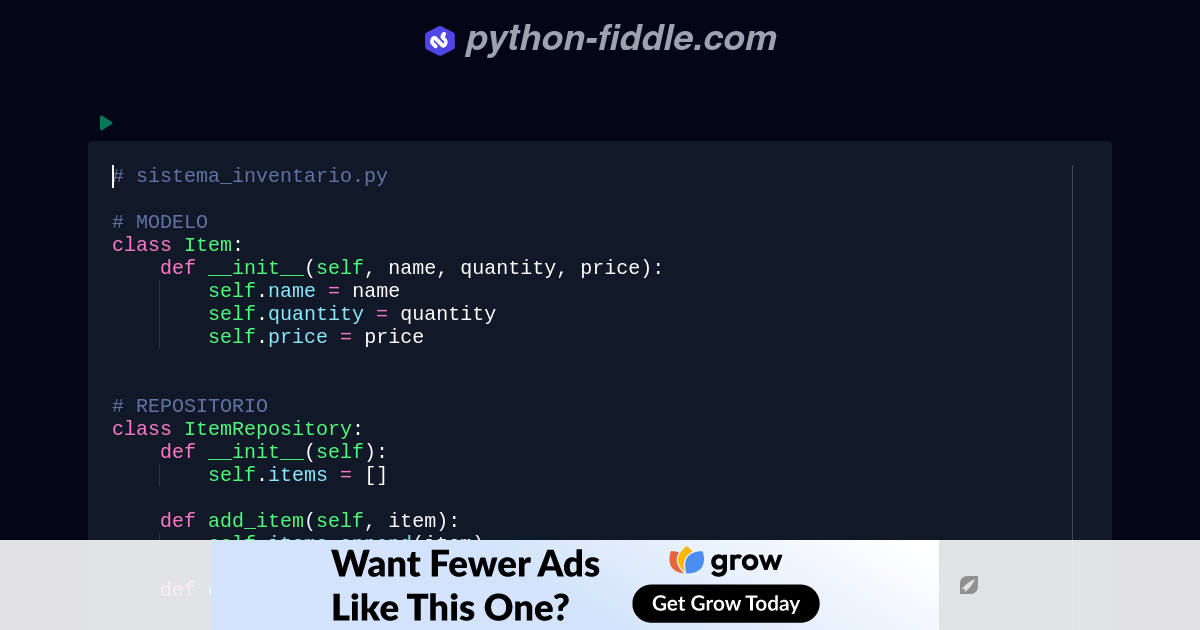 Python-Fiddle: Online Python IDE, Compiler, and Interpreter
