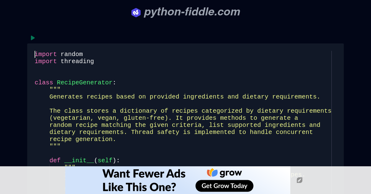 Python-Fiddle: Online Python IDE, Compiler, and Interpreter