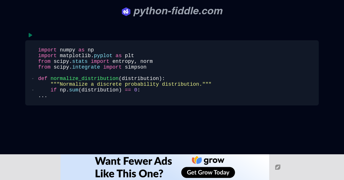 Python-Fiddle: Online Python IDE, Compiler, and Interpreter