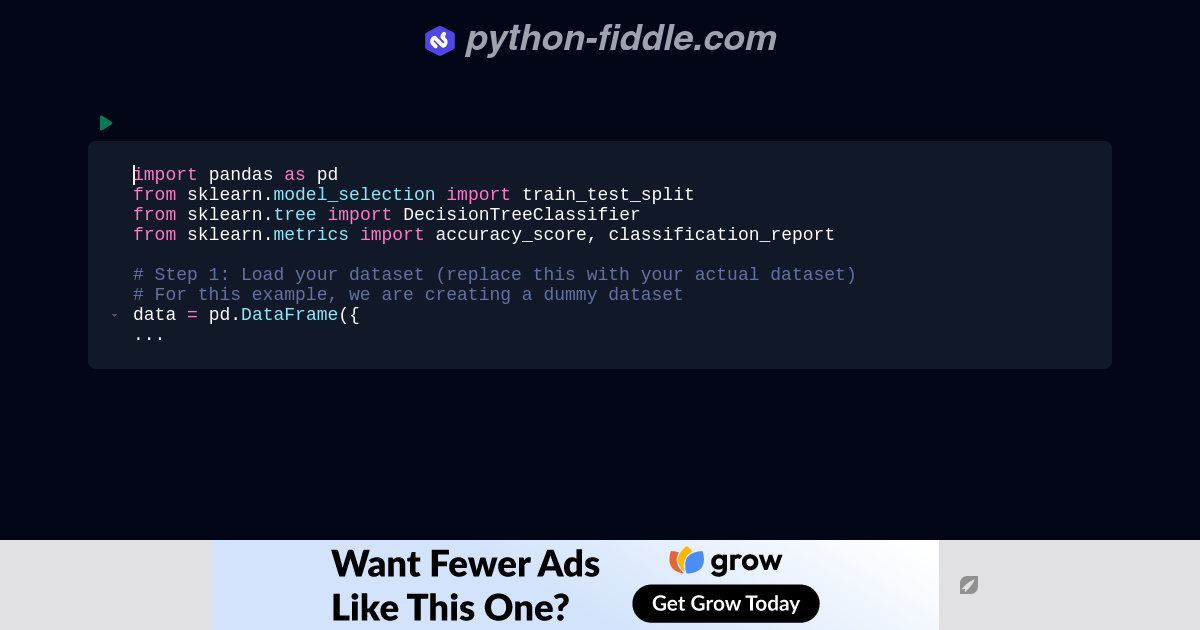 Python-Fiddle: Online Python IDE, Compiler, and Interpreter