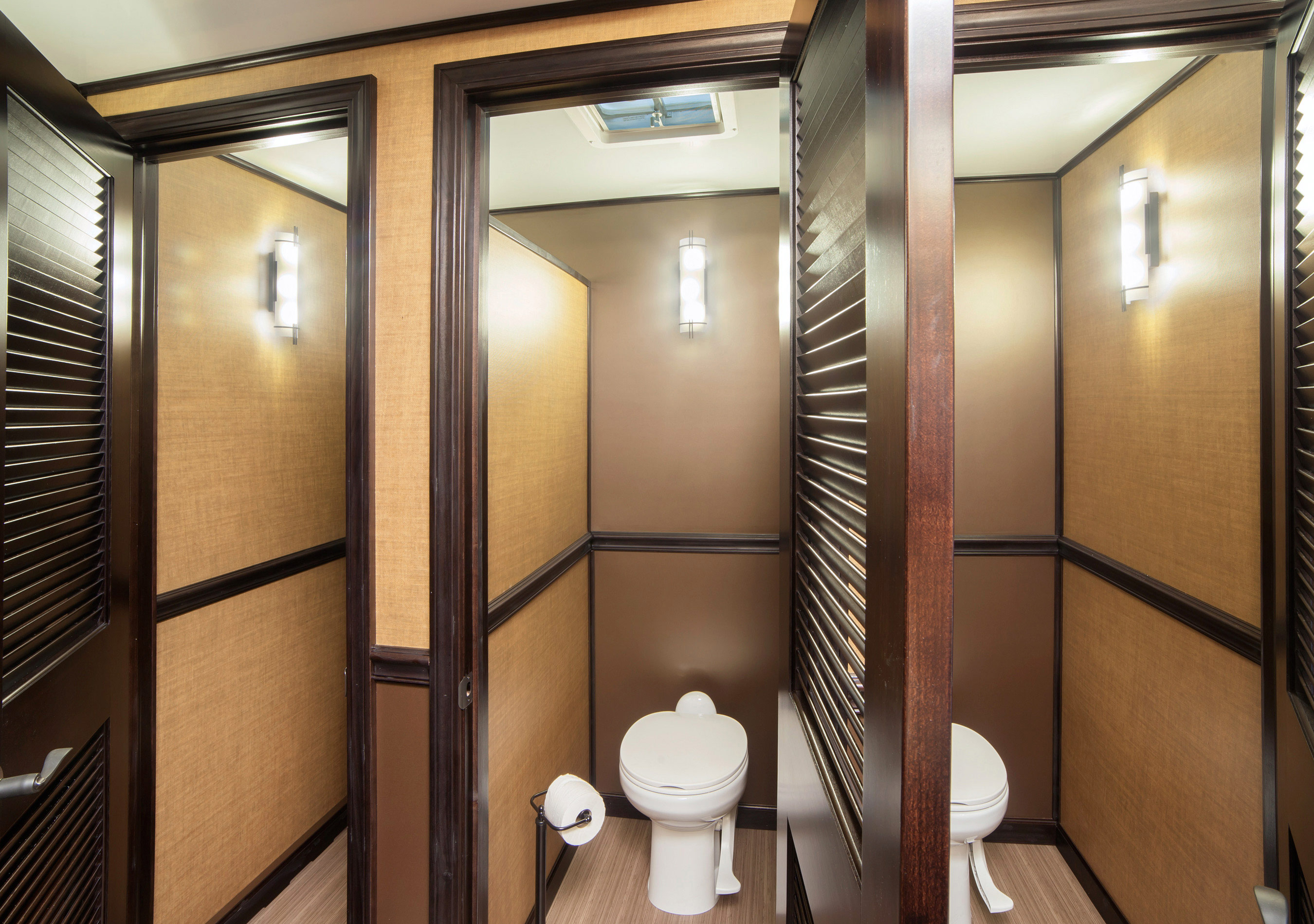 Restroom Trailers, Multiple Stall ADA Bathroom Trailers | Texas Outhouse