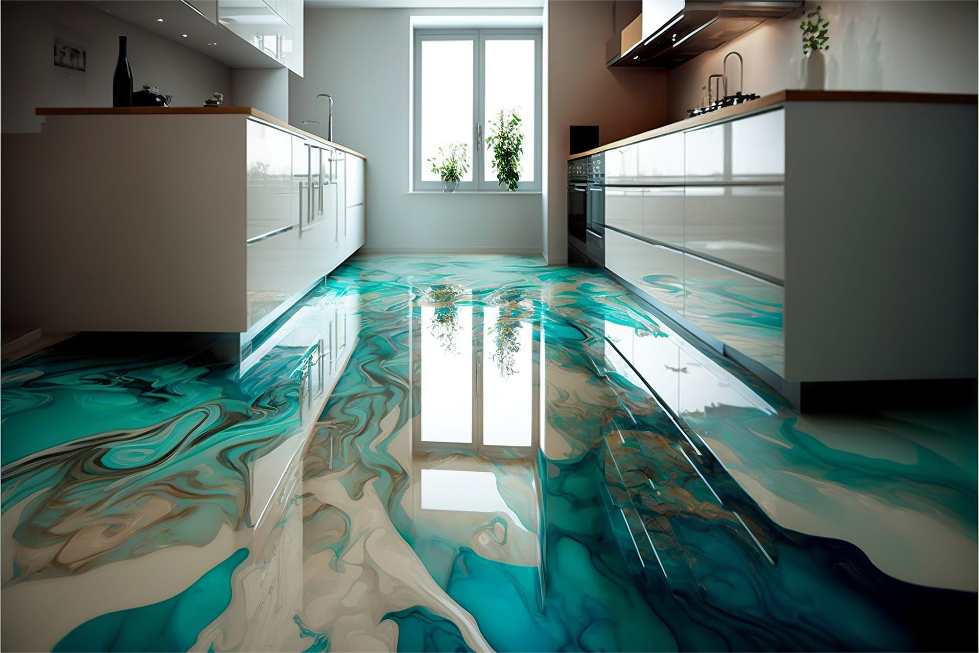 Creative epoxy floor designs to transform your interior | West Chester ...