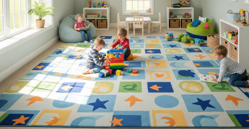 Kid-Friendly Carpet Options for Playrooms in West Bloomfield Homes ...
