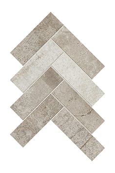 Atlas Concorde Rift Light Gravel Herringbone Mosaic