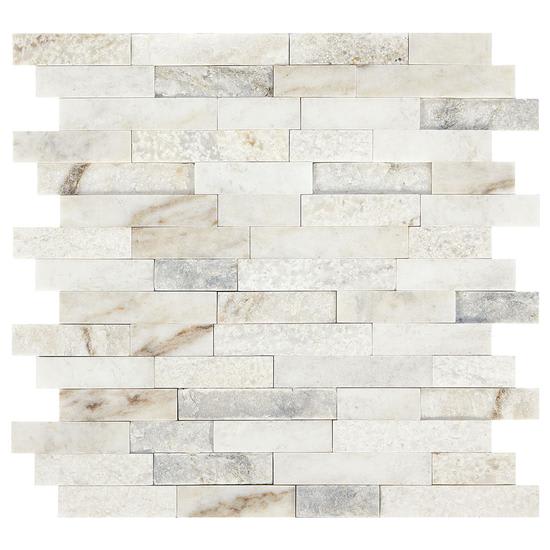 American Olean Presario Lumen White (Split Face, Bush Hammered, And Honed)