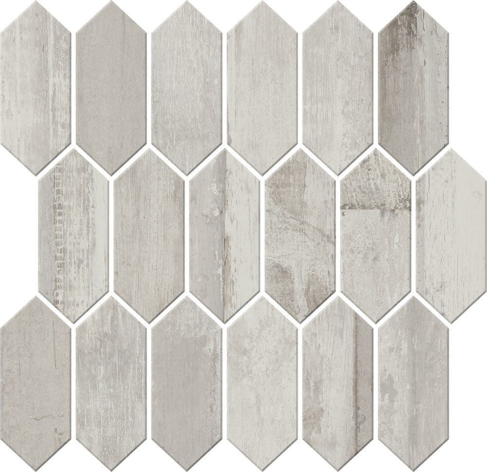 Dal-Tile Cinematic Classic Grey 2X5 Picket Mosaic Cm41