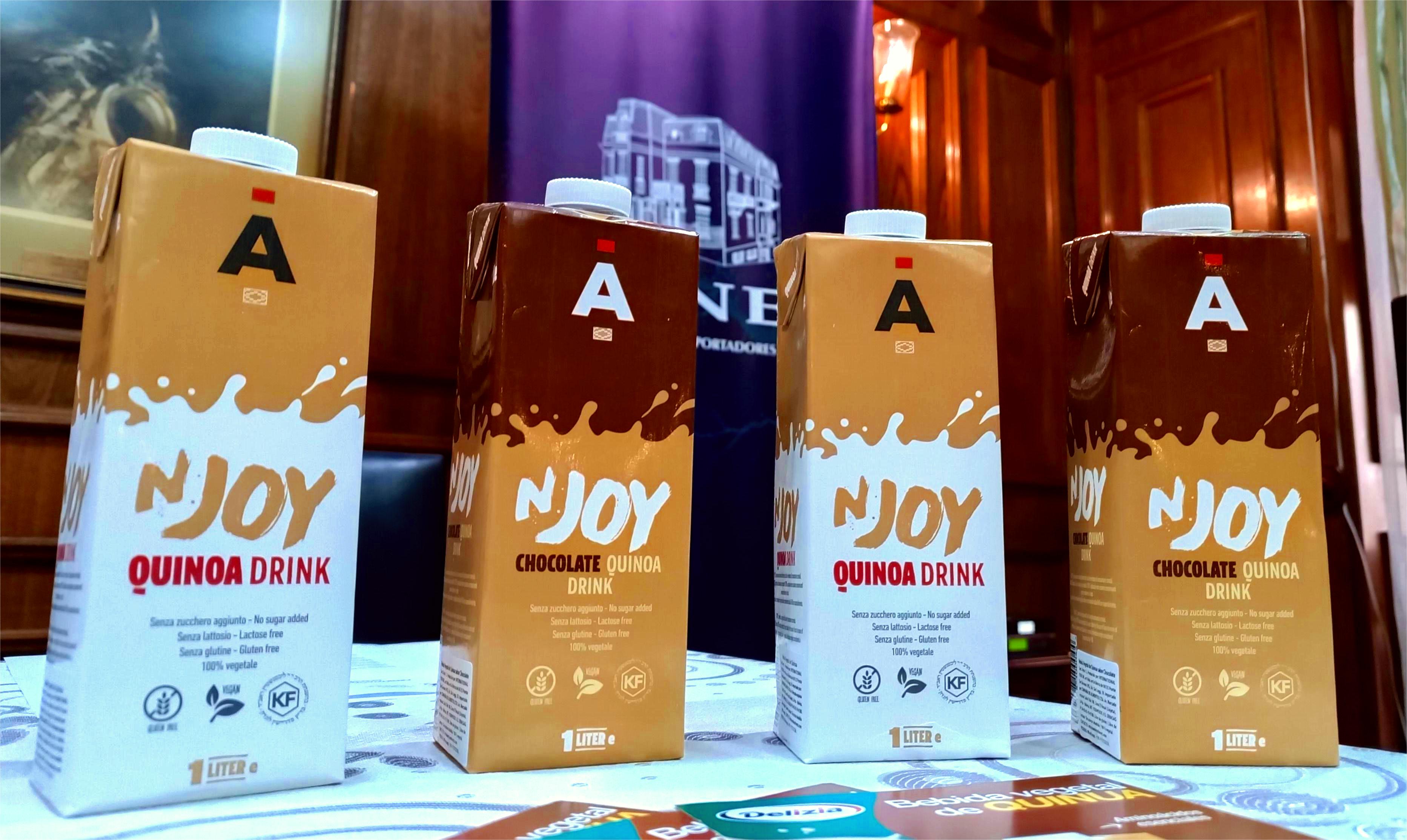NJoy, bebida de quinua de Delizia, irrumpe a nivel nacional e internacional