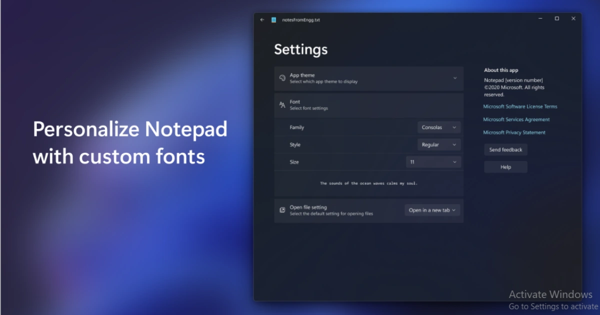 Microsoft Updates Notepad with New Formatting Features