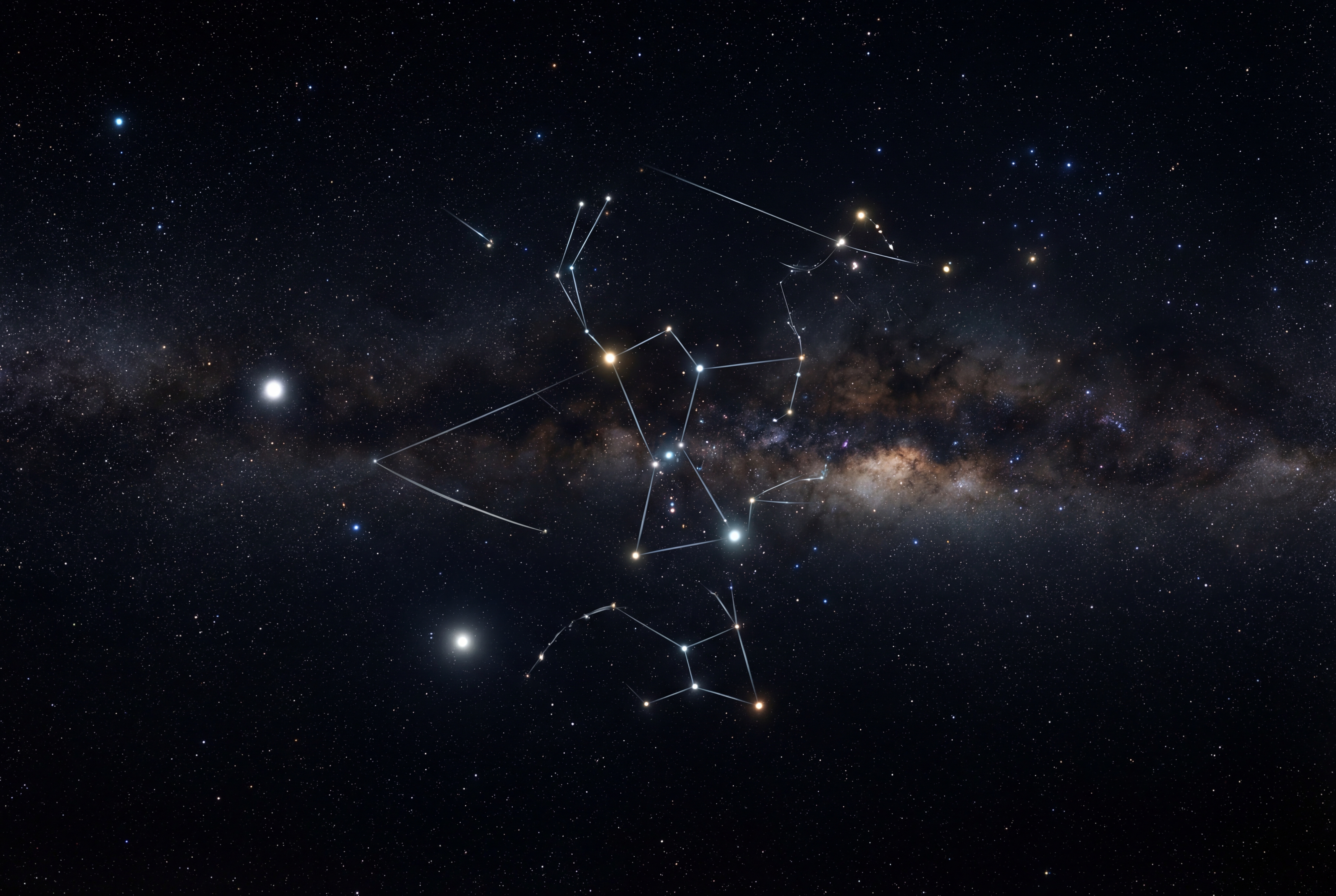 Star Constellation Maps Updated with Precision Data | Zendar Universe