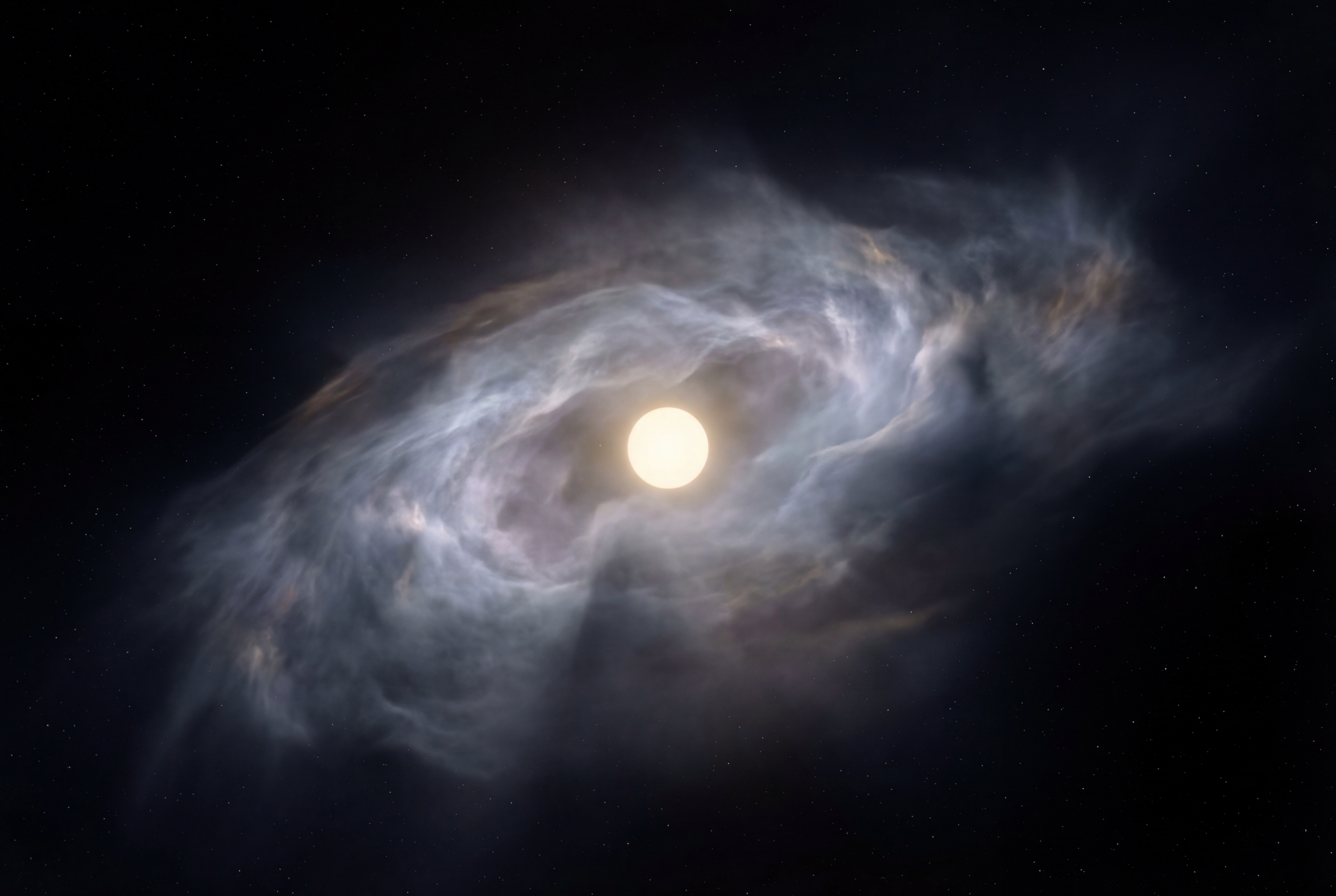 Metallic Winds: Planetary Collision Evidence 3,000 Light-Years Away ...