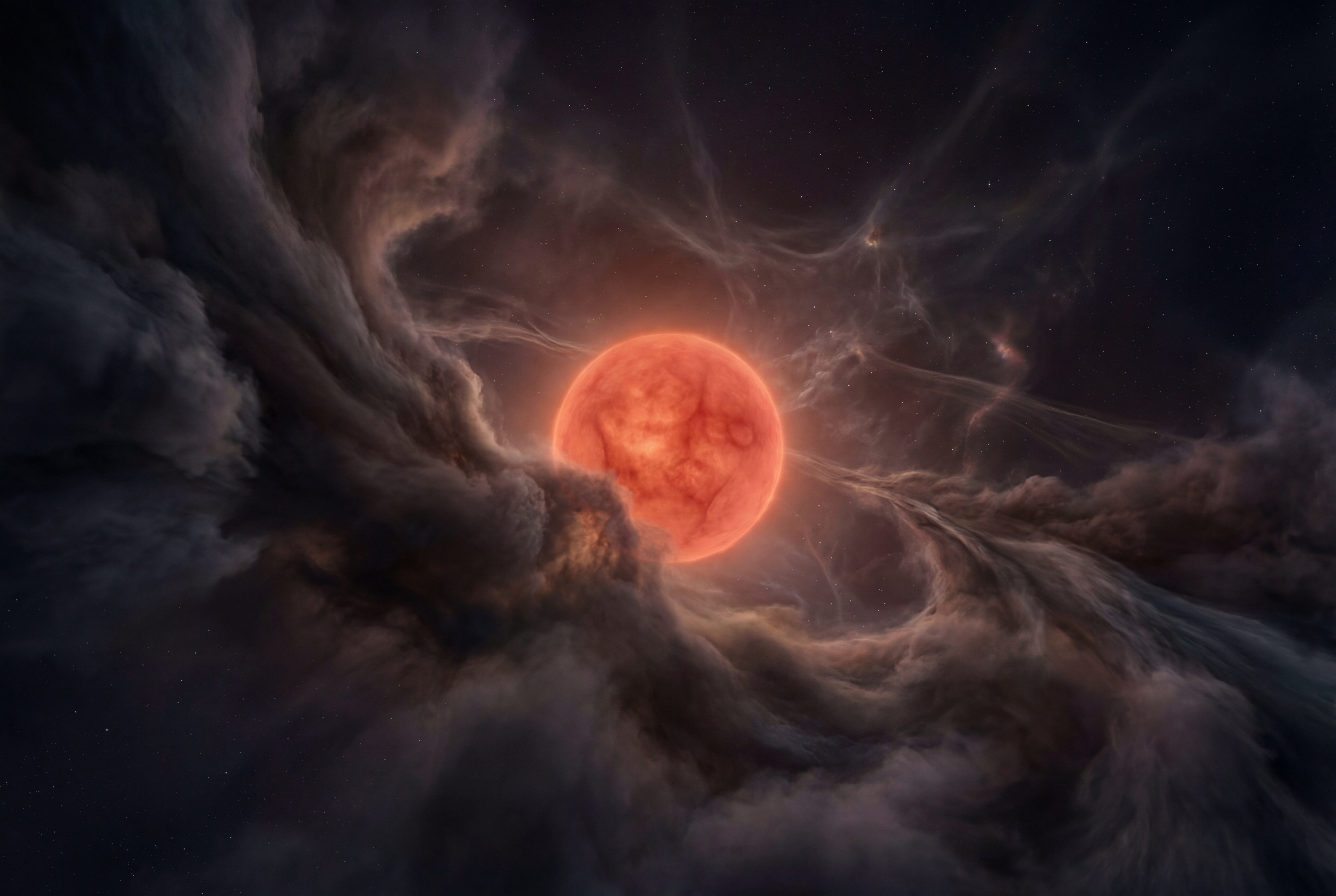 Star Collision Merger: JWST Reveals Red Supergiant Remnants | Zendar ...