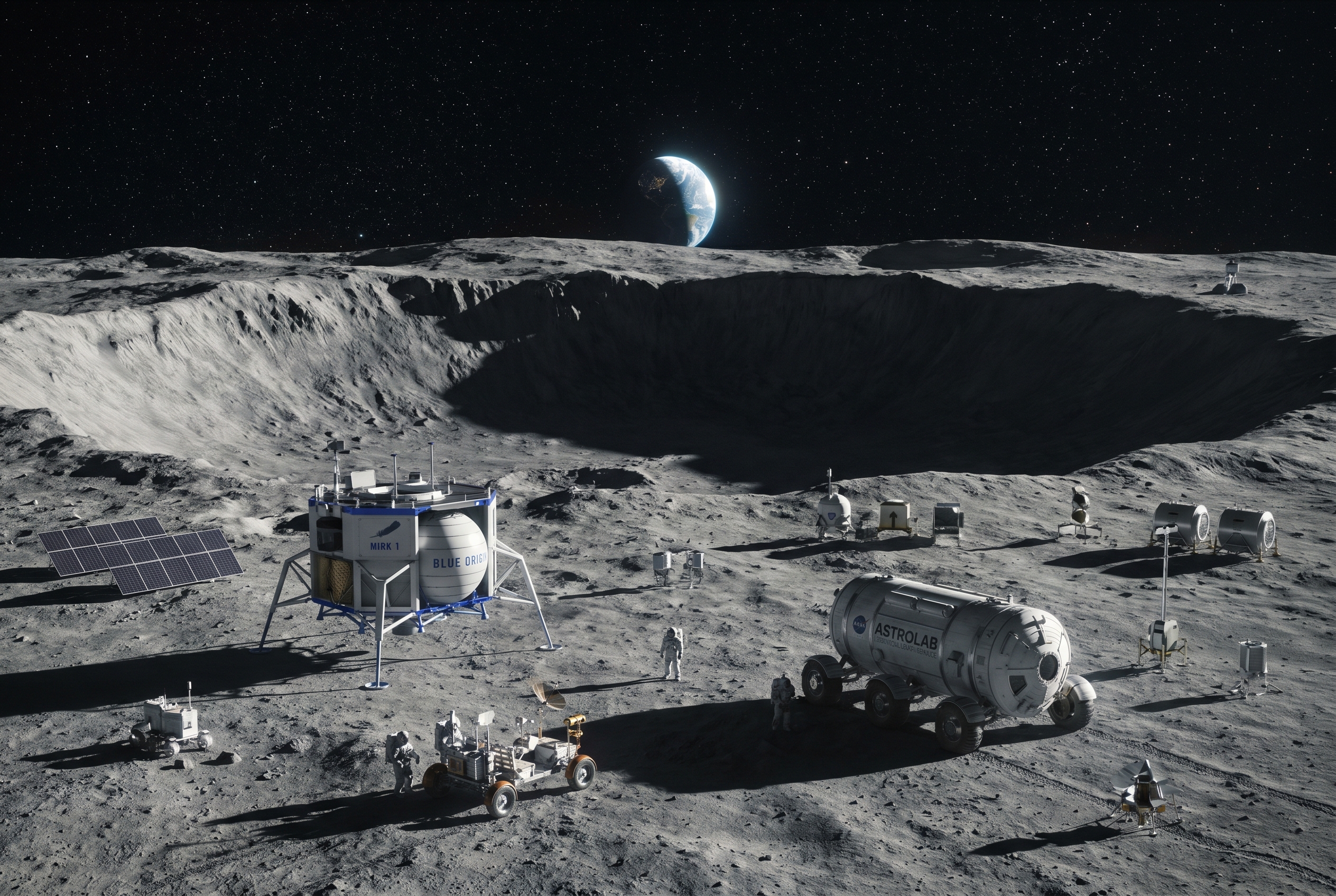 NASA Moon Base Plan 2026: $1B Contracts & 3-Phase Roadmap | Zendar Universe