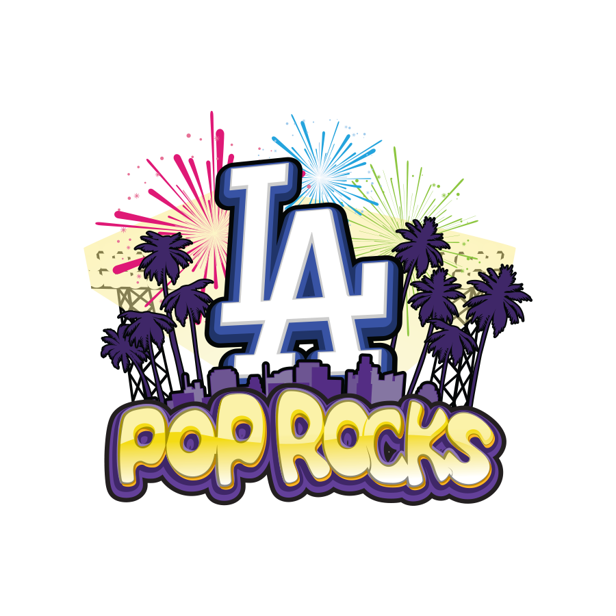 pop rocks logo vector