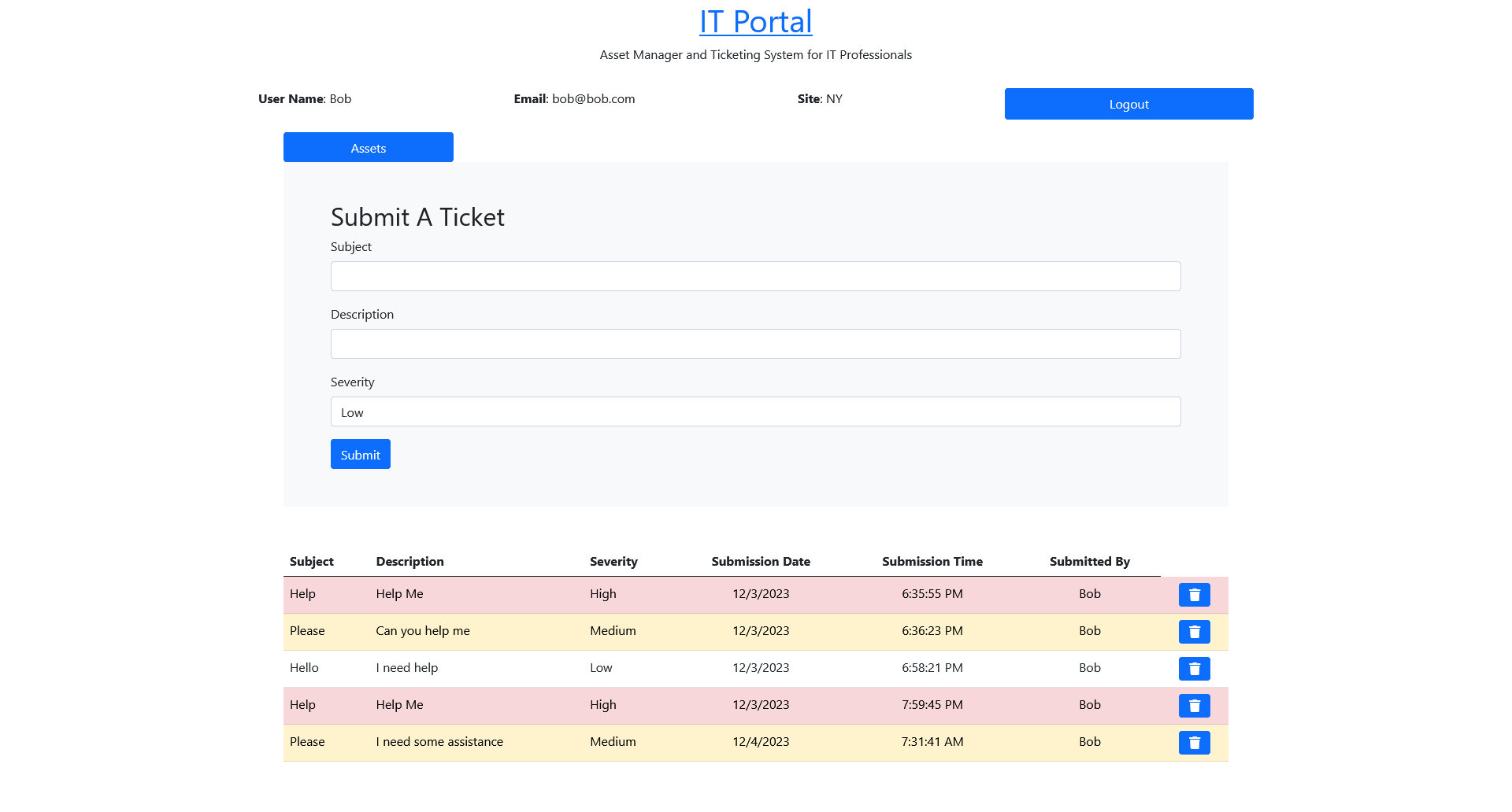 GitHub - kyletucci/ticket-flow: Asset Manager and Ticketing System for ...