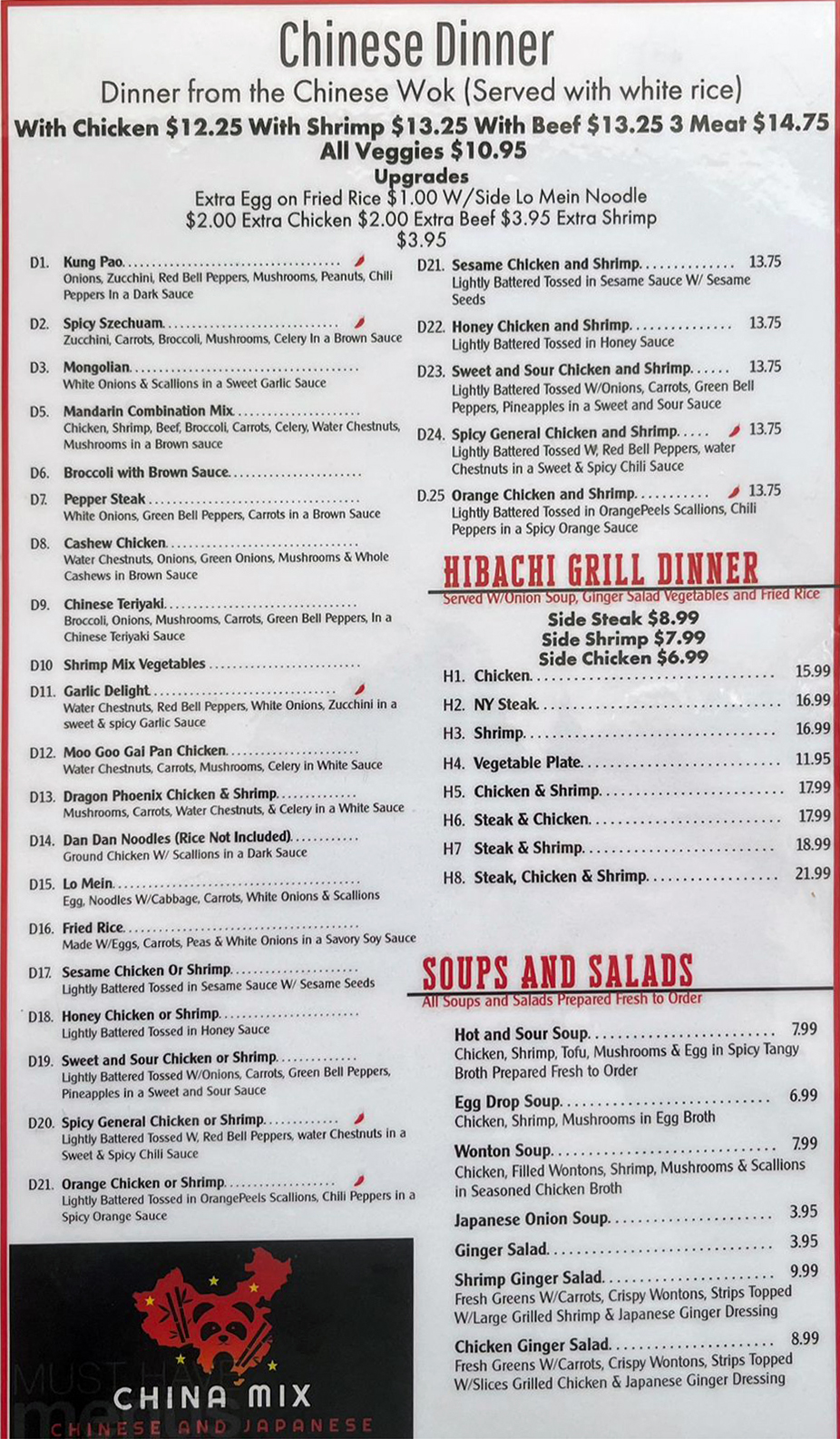 ChinaMix - Chinese & Japanese Restaurant