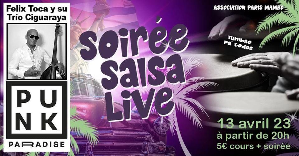 Soirée Salsa Live @Punk Paradise