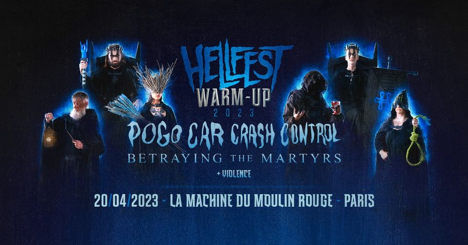 Hellfest Warm-Up 2023 @La Machine du Moulin Rouge