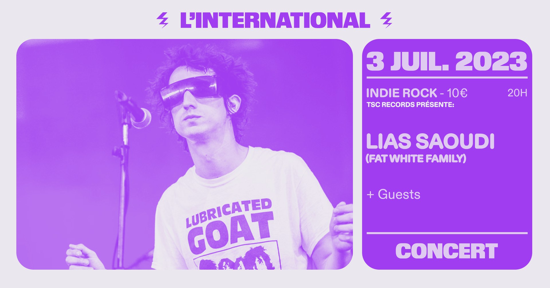 Lias Saoudi @L'international