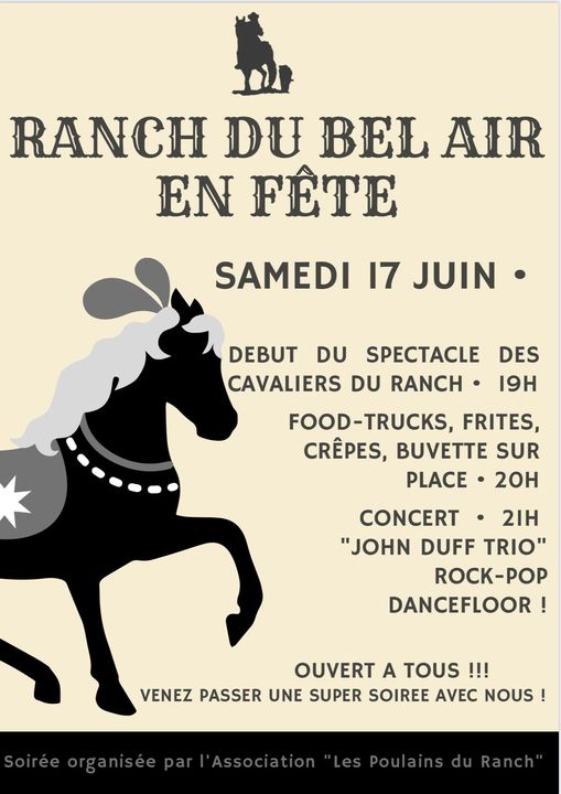 John Duff Trio @Ranch Du Bel Air