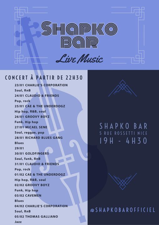 Pierre Marcus 4tet @Le Shapko