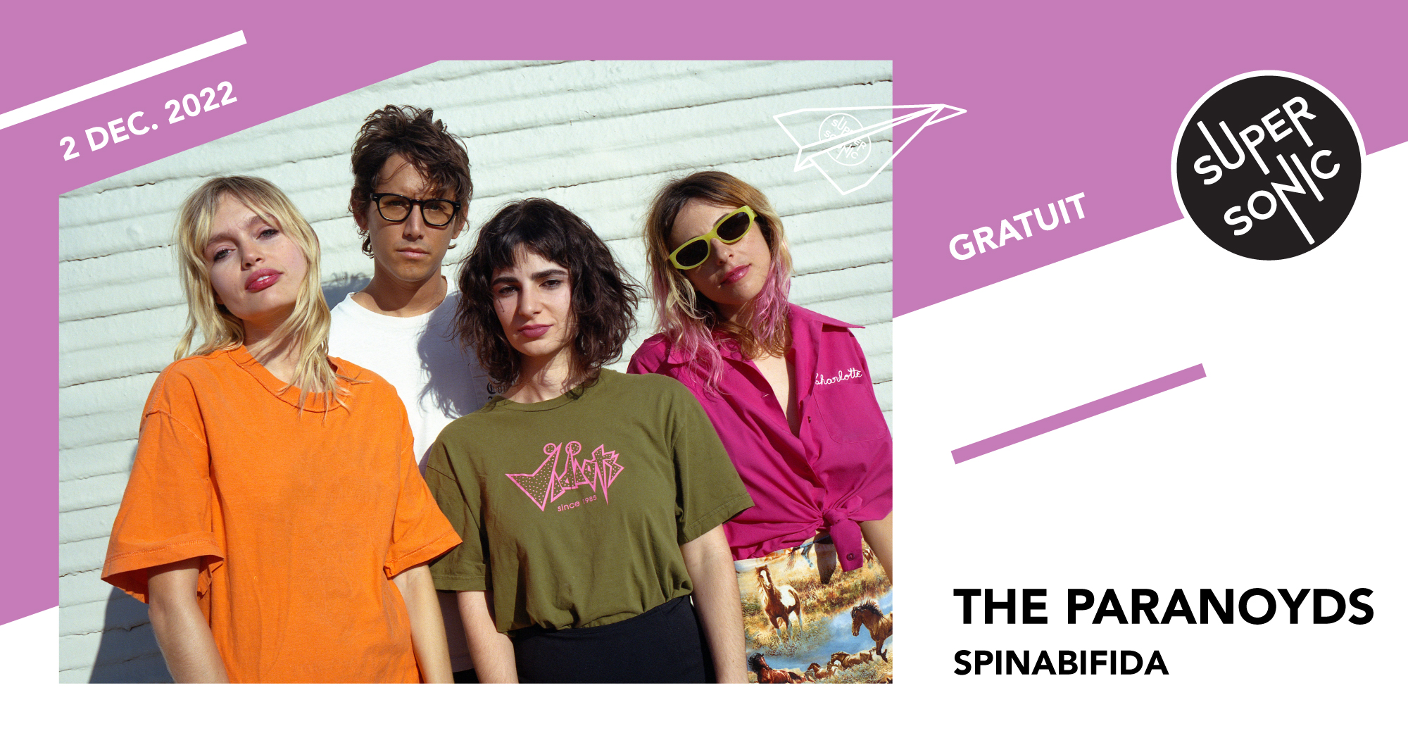 The Paranoyds @Supersonic