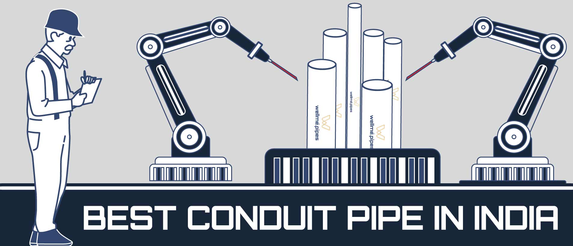 WellMe Pipes | Premium PVC Electric Conduit Pipes Manufacturer