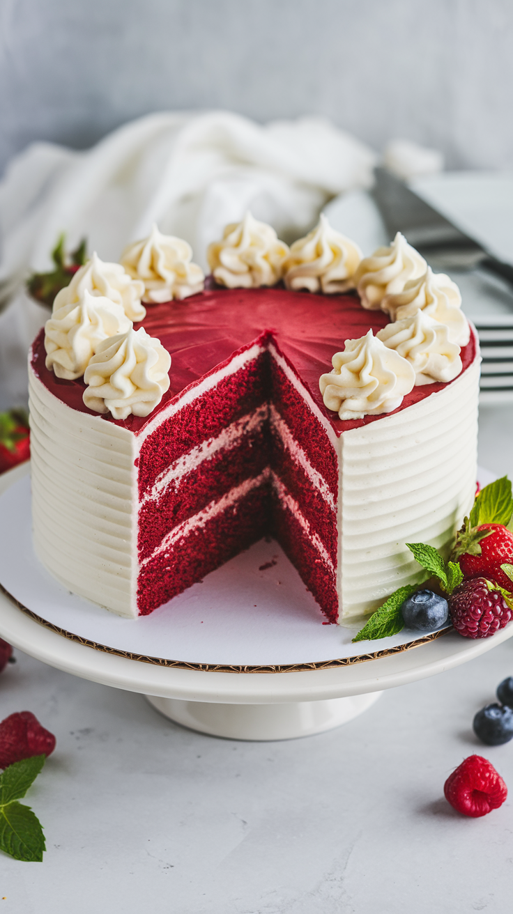 50+ Creative Red Velvet Cake Decoration Ideas for Every Occasion - CakeRe