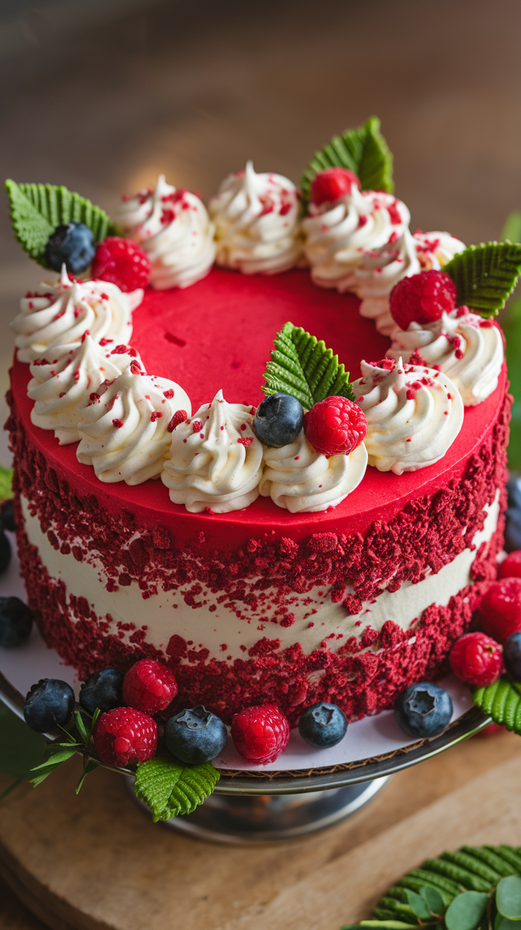 50+ Creative Red Velvet Cake Decoration Ideas for Every Occasion - CakeRe
