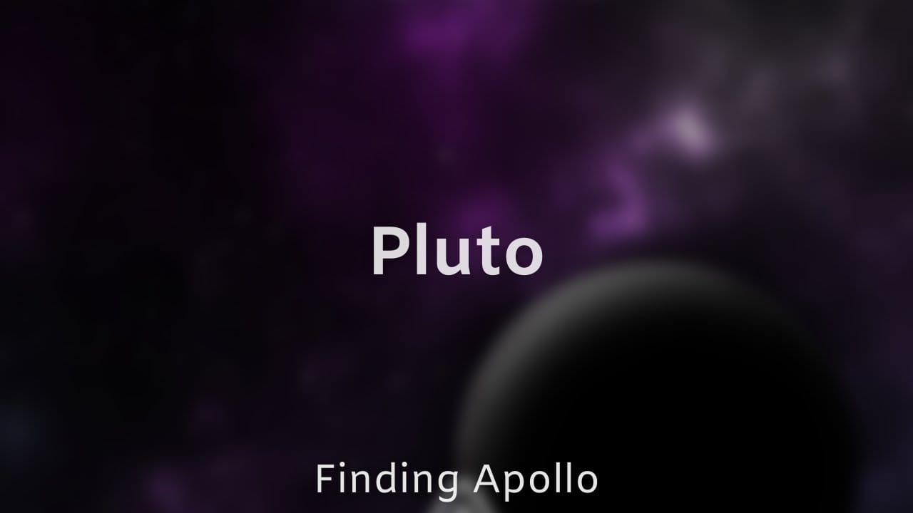Pluto Lyrics and Music Video by Finding Apollo - Pinoy Music Station