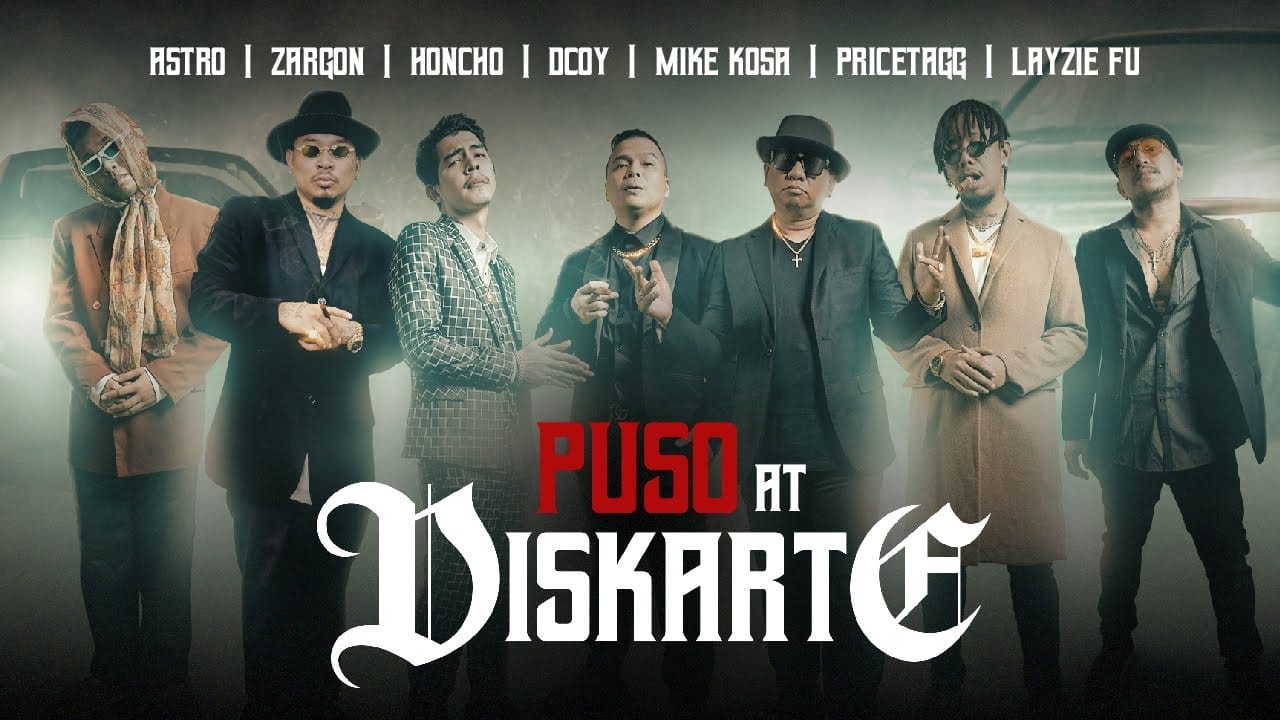 Puso at Diskarte Music Video by Astro, Dcoy, Honcho, Layzie Fu, Mike ...