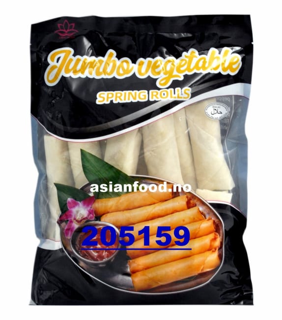 LOTUS Jumbo vegetablel spring rolls 10x1kg Asian Food Import