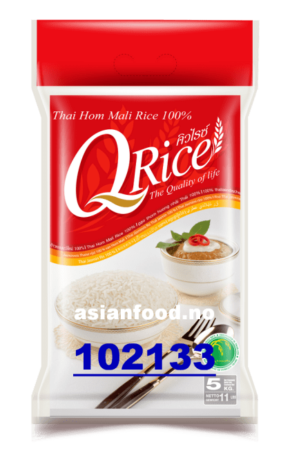 Q-RICE Thai hom mali rice 6x5kg Asian Food Import