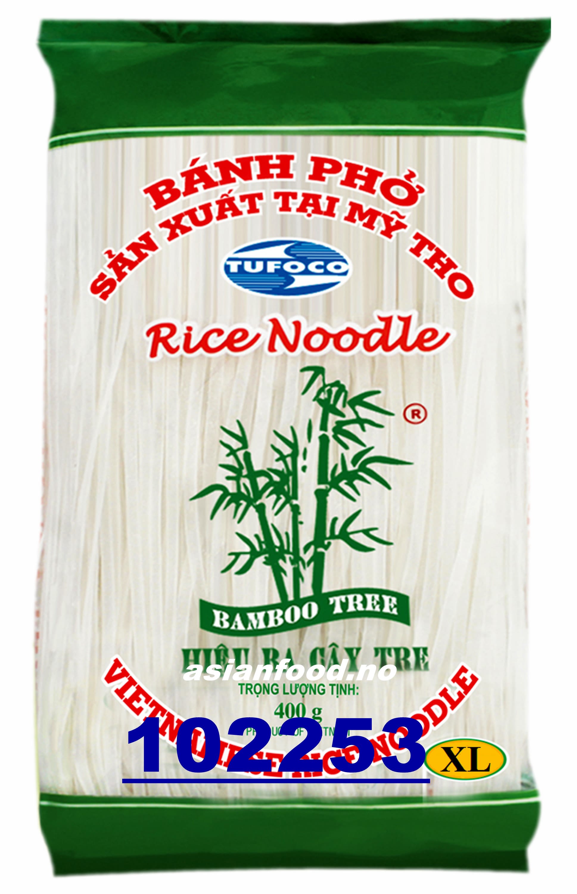 BAMBOO TREE Rice noodle 10mm (XL) Asian Food Import