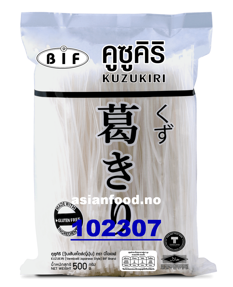 BIF Kuzukiri vermicelli Japanese style Asian Food Import