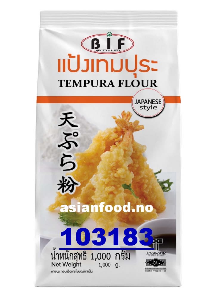BIF Tempura flour 10x1kg Asian Food Import